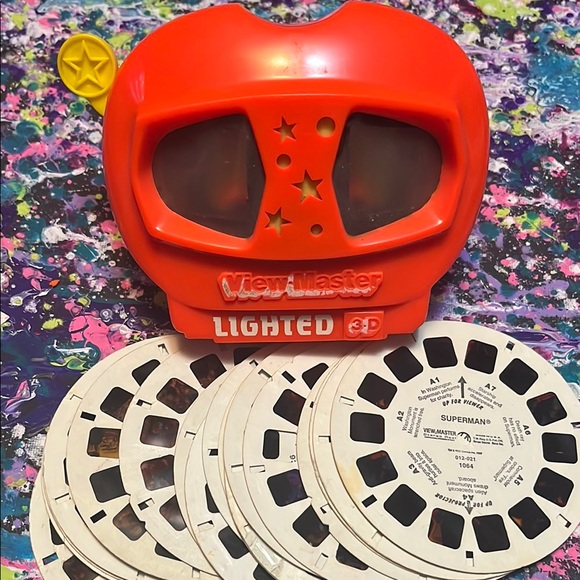 View-Master | Toys | Vintage 991 Lighted Viewmaster With 18 Reels ...
